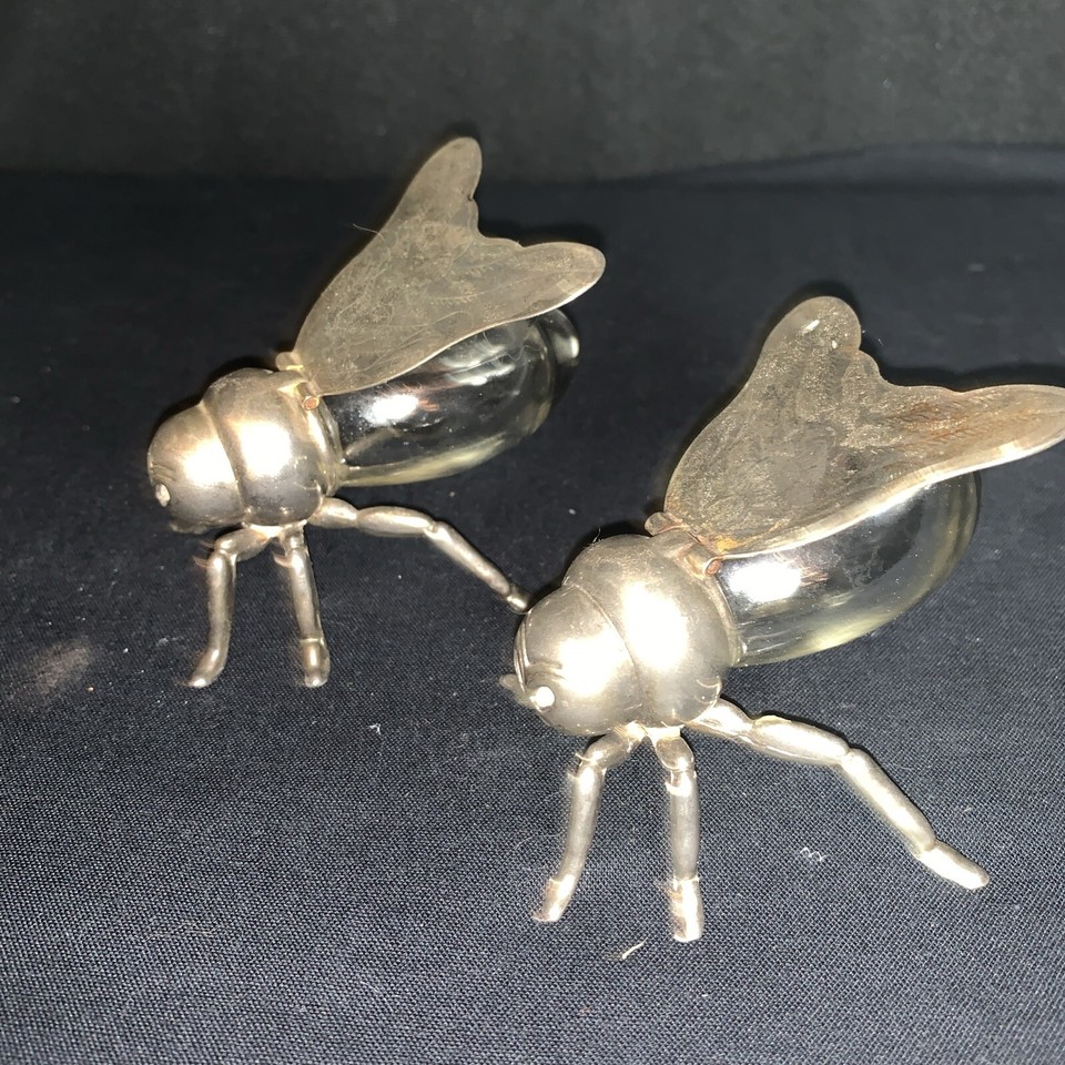 Godinger Bee Salt ~ Pepper Shakers Worth Honey Dish | eBay