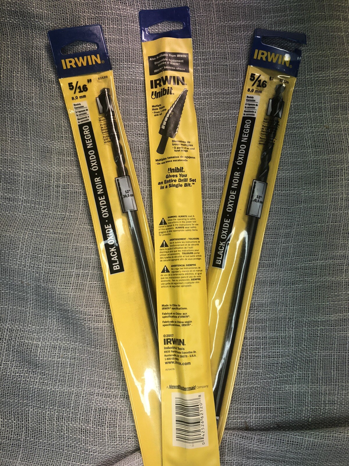 3 New Irwin 62120 5/16 in. x 12 in. L High Speed Drill Bit | eBay