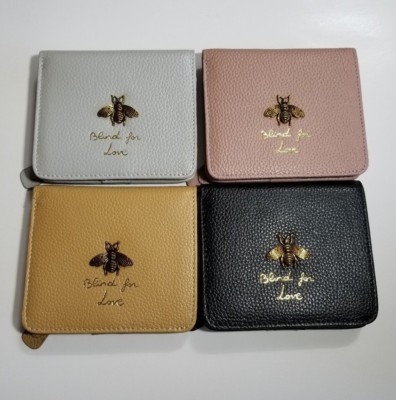 Fashion Women Deluns Genuine Soft Leather Wallets- Compact Bifold Small ...