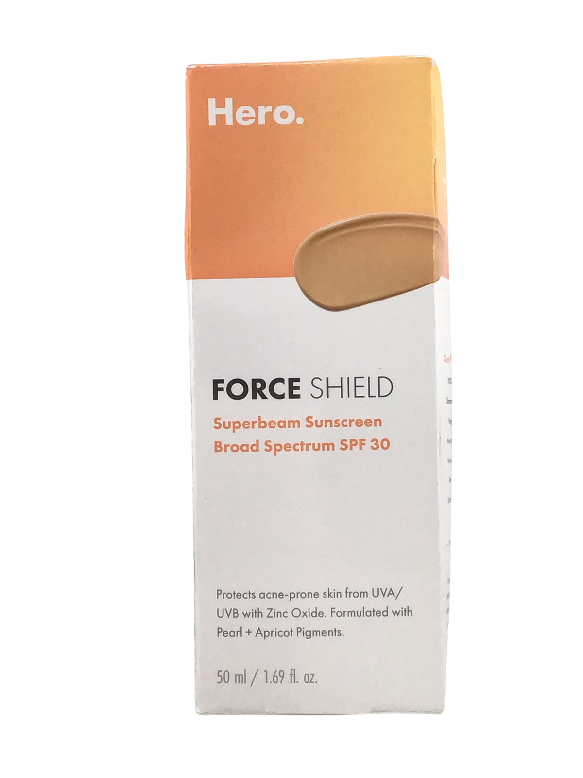 Hero+FORCE+SHIELD+Superbeam+Sunscreen+SPF+30+-+Pearl+Apricot+Pigments ...