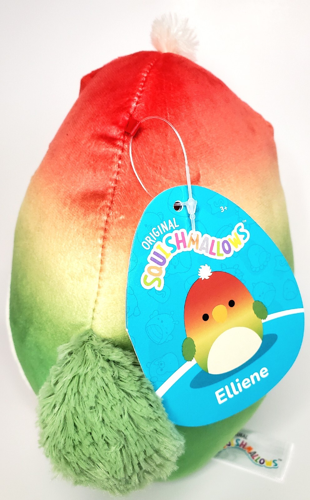 NEW Toy Parakeet Squishmallow 7.5" Plush. Cute & unique gift for any ...