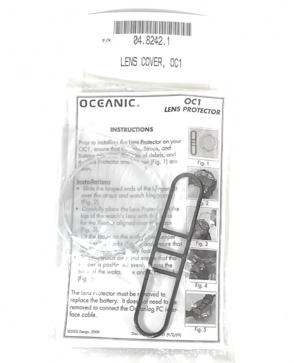 Oceanic OC1 OCS, F11 Lens Protector Cover Scuba Dive Computer Guard ...