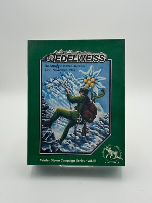 Edelweiss: The Struggle in the Caucasus July-November 1942 Board Game ...
