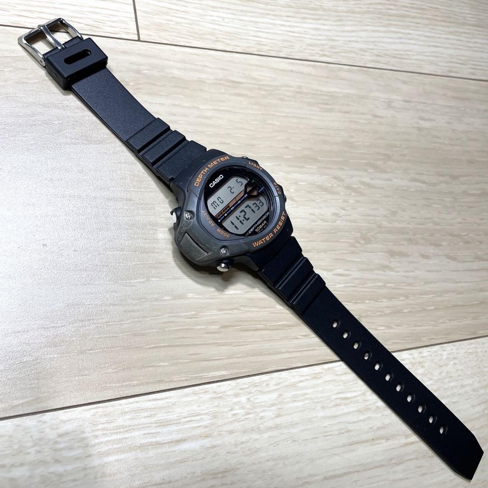 CASIO DEPTH METER WATCH | eBay
