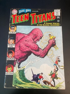 BRAVE & BOLD #60 ('65) *Key 2nd Teen Titans/1st Wonder Girl!* Bright ...