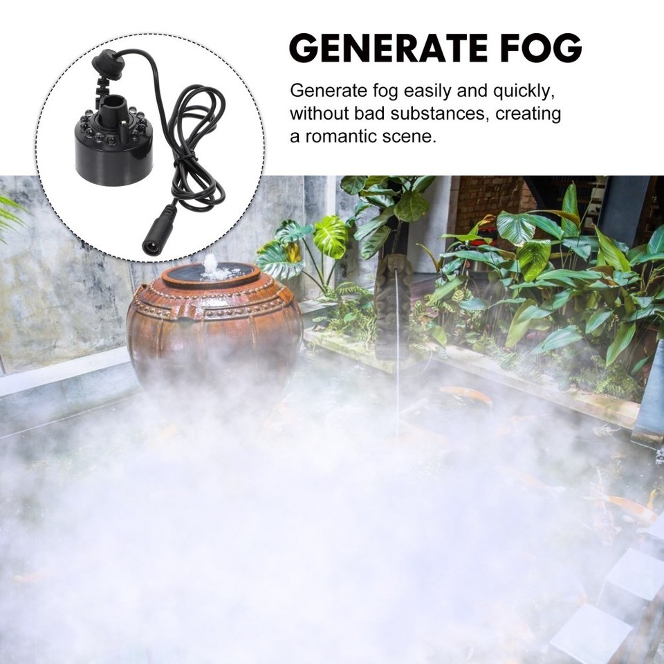 Set of 2 Fog Machine Mister Fogger Small Fogging Halloween Mini Indoor ...