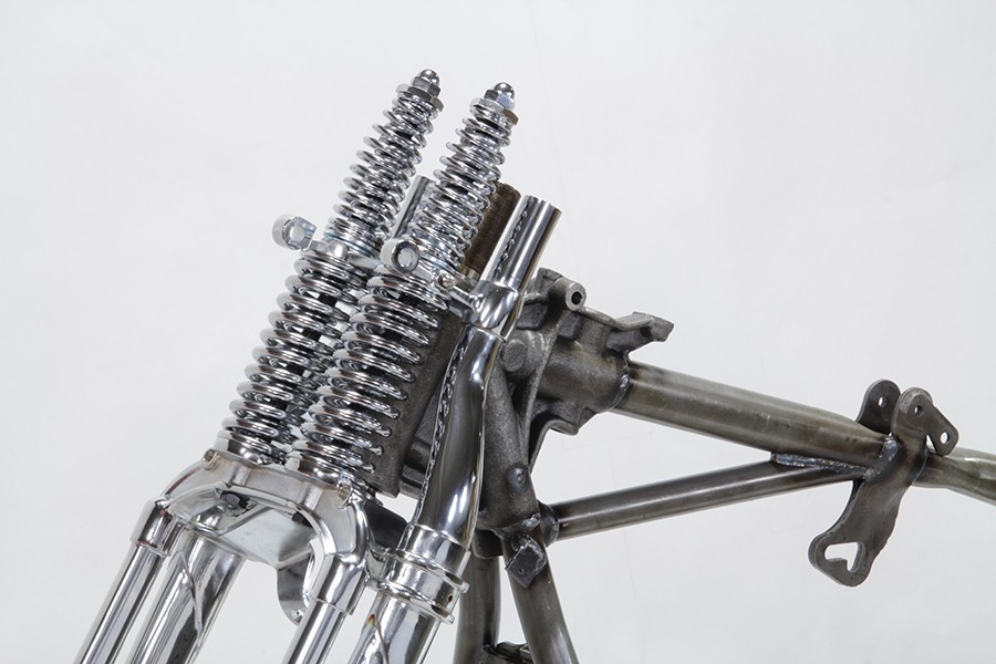 1946-1952 Harley Davidson Panhead Knucklehead UL FL Frame and Fork Kit ...