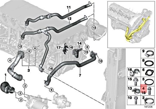 Genuine BMW Alpina Hybrid M M5 M6 X1 X3 X5 X6 Z4 Coupe Torx Screw ...