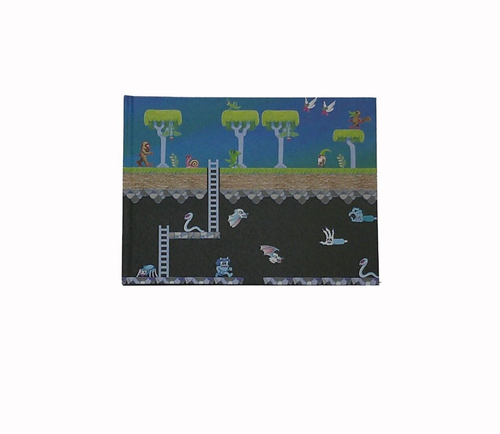 Hardcover 80's 8-bit Retro Video Game Sketch Book / Notepad | eBay