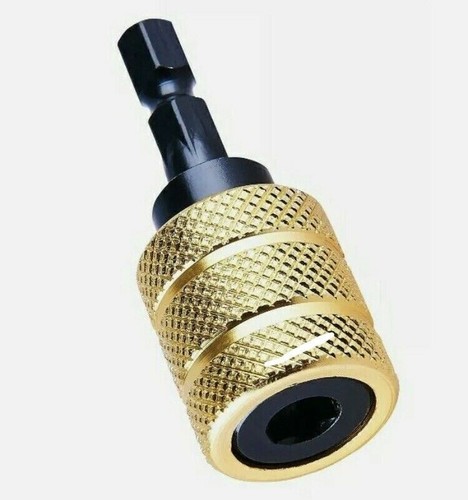 1/4" QUICK CHANGE CHUCK ADAPTOR HEX SHANK DRILL DRIVER BITS TOOL TOOLS ...