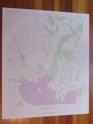 Kemp Texas 1973 Original Vintage USGS Topo Map | eBay