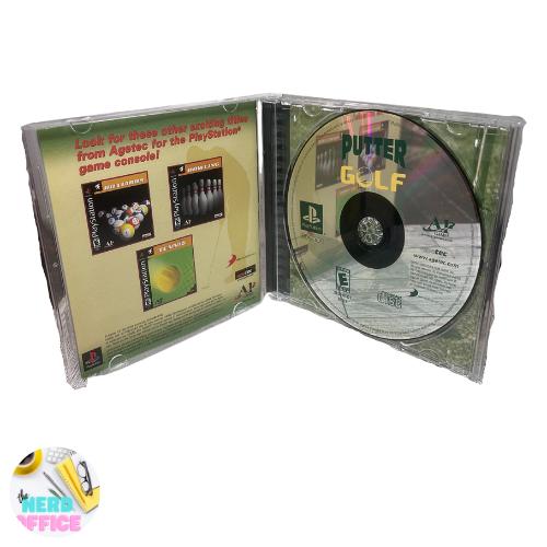 PS1 Putter Golf Sony PlayStation COMPLETE w/ Manual CIB TESTED GoaT ...