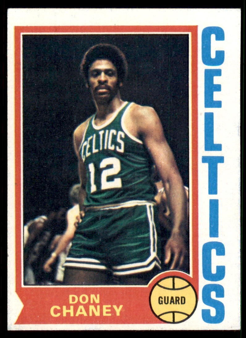 1974-75 Topps Basketball Don Chaney Boston Celtics #133 | eBay