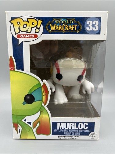TEC Funko Pop! Vinyl World Of Warcraft Murloc White Variant #33 Box ...