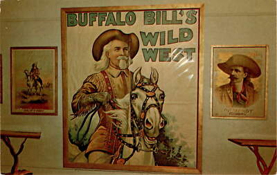 Buffalo Bill Cody Wyoming Buffalo Bill Museum Sturm Studio pos postcard ...