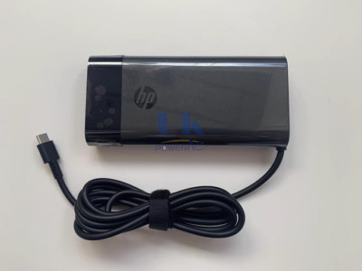 Original HP 90W Slim Smart AC Adapter USB C Power Supplies L45440-001 ...