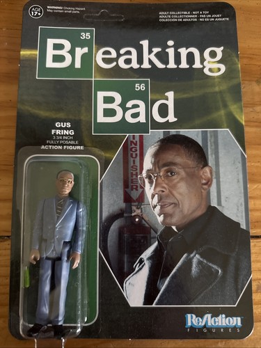Reaction Figures Funko X Super 7 Action Figure Breaking Bad Gus Fring ...