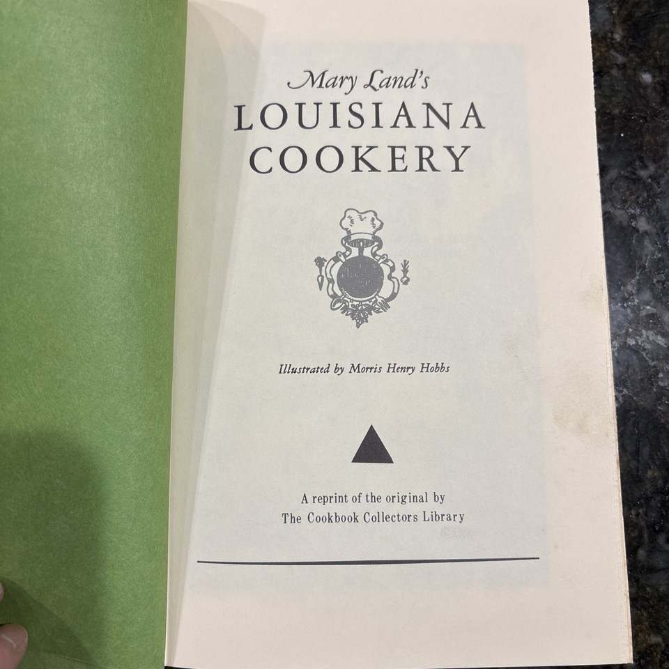 Louisiana Cookery COOKBOOK Collectors Library Creole Cajun Recipe By ...