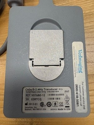 Sonosite Edge Ultrasound Transducer probe C60x/5-2 MHz | eBay