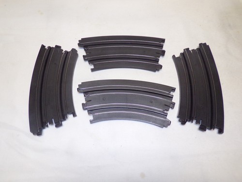 4-AFX AURORA TOMY HO SLOT CAR TRACK 9" R BANKED CURVE 1/8 CIRCLE | eBay