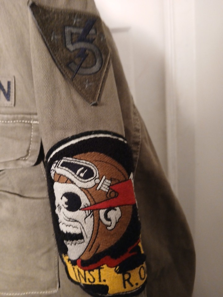 Polo Ralph Lauren Military Army M65 Skull Skeleton Patch Paratroops ...