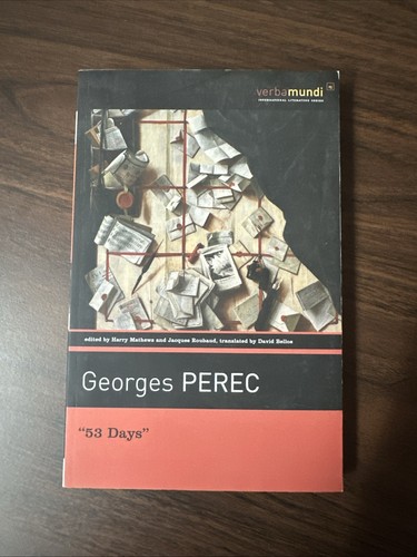 53 Days by Georges Perec [Paperback] 9781567925456| eBay