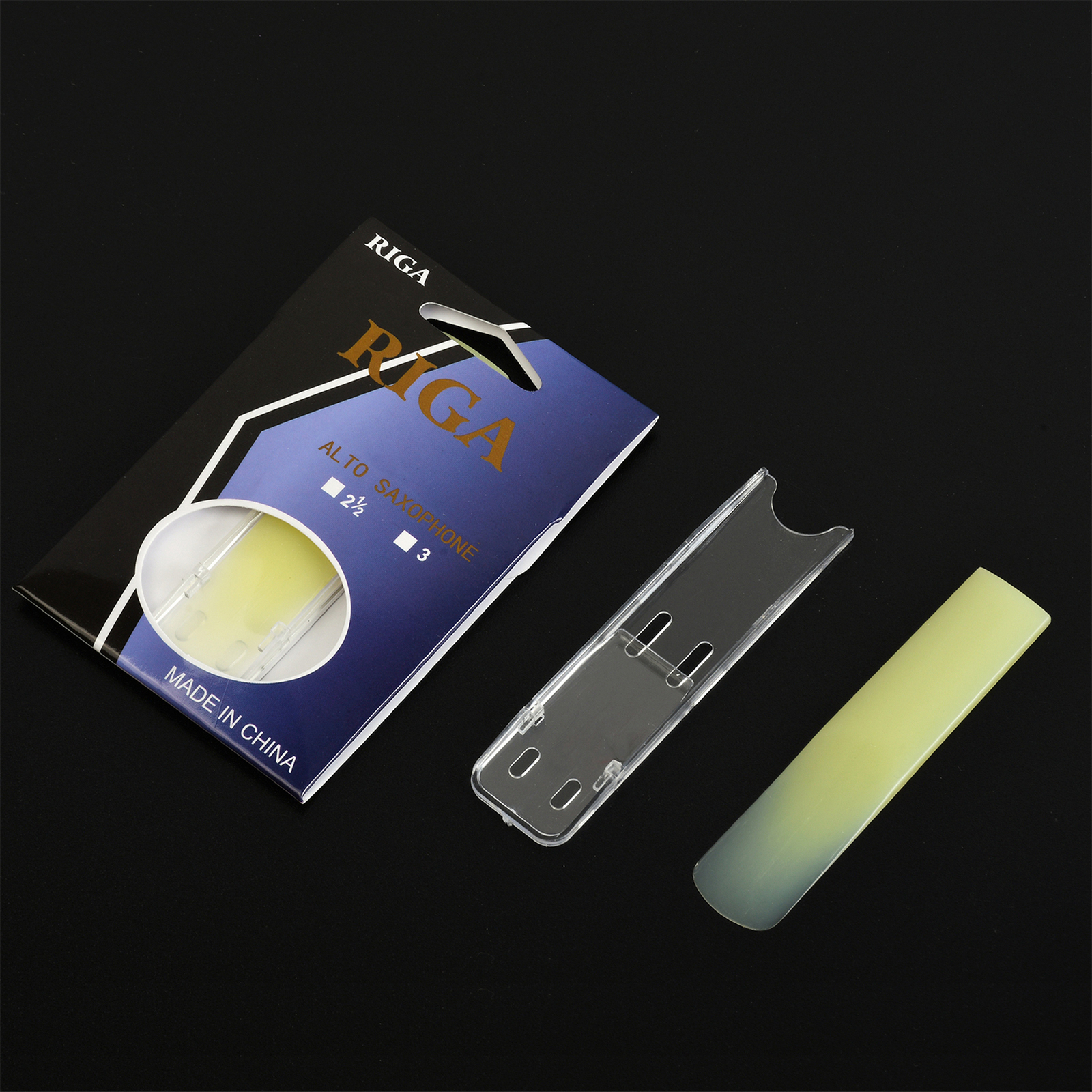 RIGA 3pcs Alto Saxophone Reeds Sax Resin Reed Saxophone Accessories ...