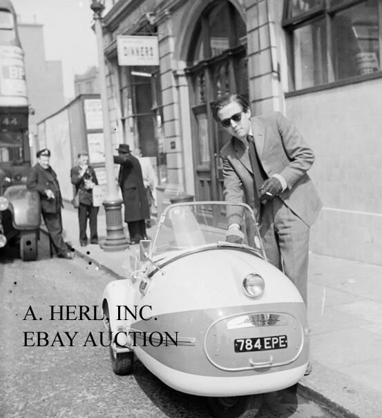 Brütsch Mopetta microcar mini auto photo photograph press photo | eBay