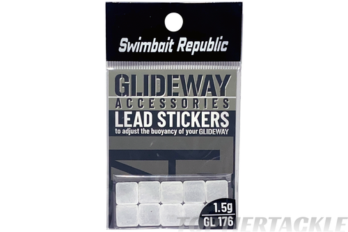 Swimbait Republic Glideway 176 Swimbait Lead Stickers | eBay