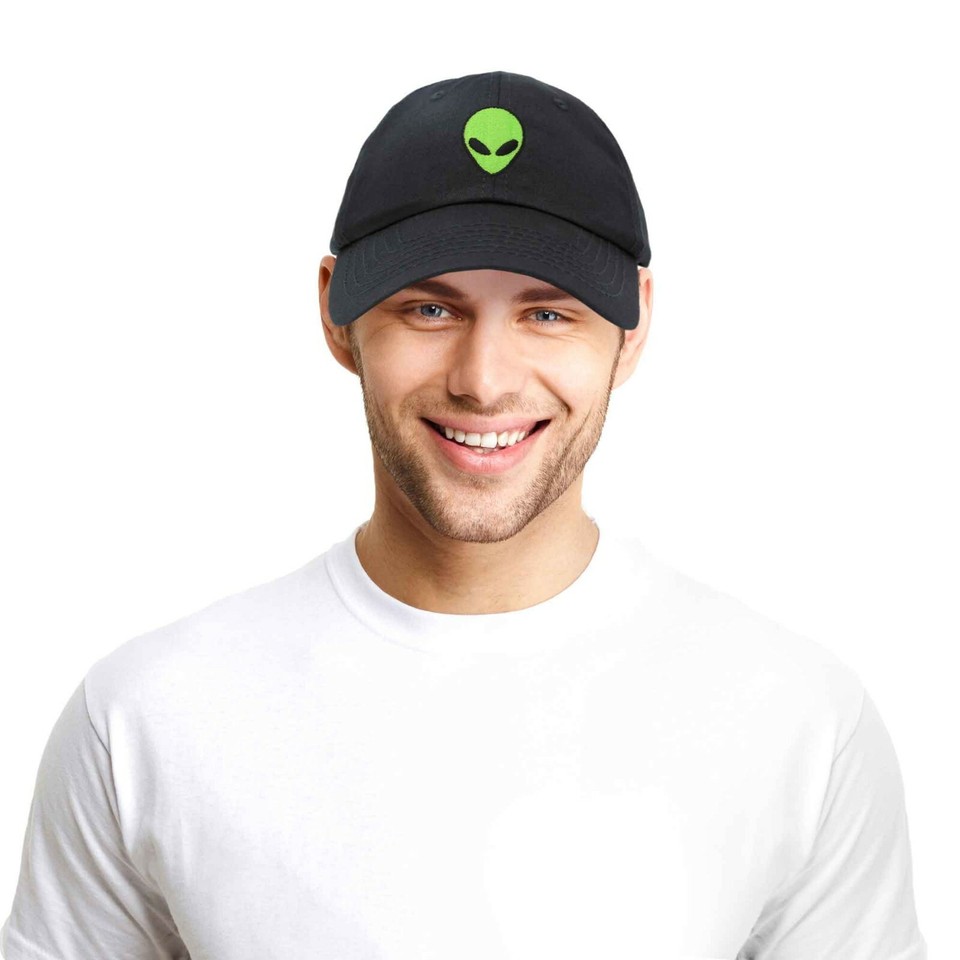 DALIX Alien Head Baseball Cap Mens and Womens Hat | eBay
