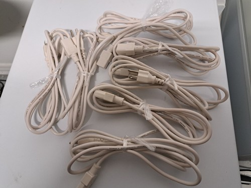LOT OF 7 WELL SHIN (UL) SVT E90165 VW-1 18AWGX3C DA TUNG CSA TYPE WHITE ...