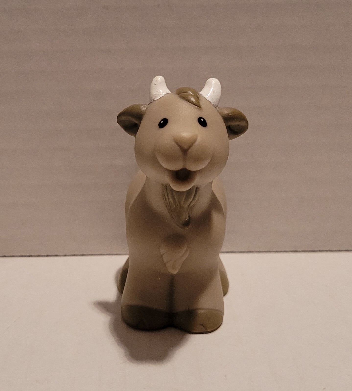 Fisher Price Little People Gray BILLY GOAT Farm Nativity Barnyard ...