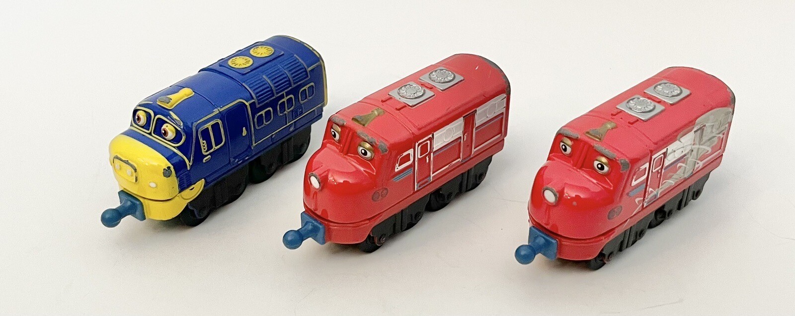 Lot Of 3 Chuggington Ludorum Die Cast Metal Train Engine Car | eBay