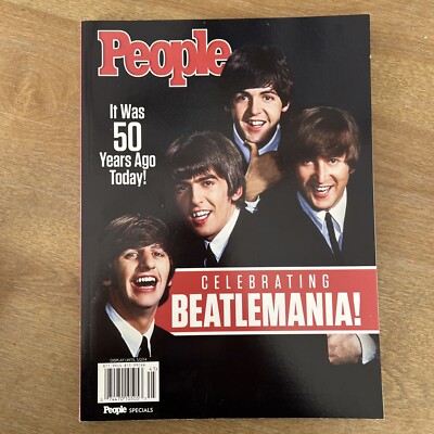 People Magazine It Was 50 Years Ago Today Beatles 2014 Celebrating ...