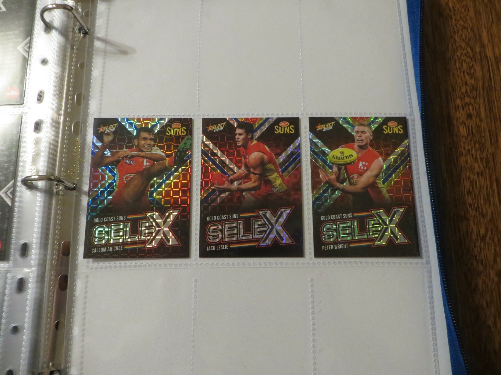 Lot 3 Gold Coast Suns Selex Cards Select Footy Stars 2018 | eBay