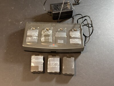 Polycom Quad Charger Pcq1850 With Batteries. | eBay