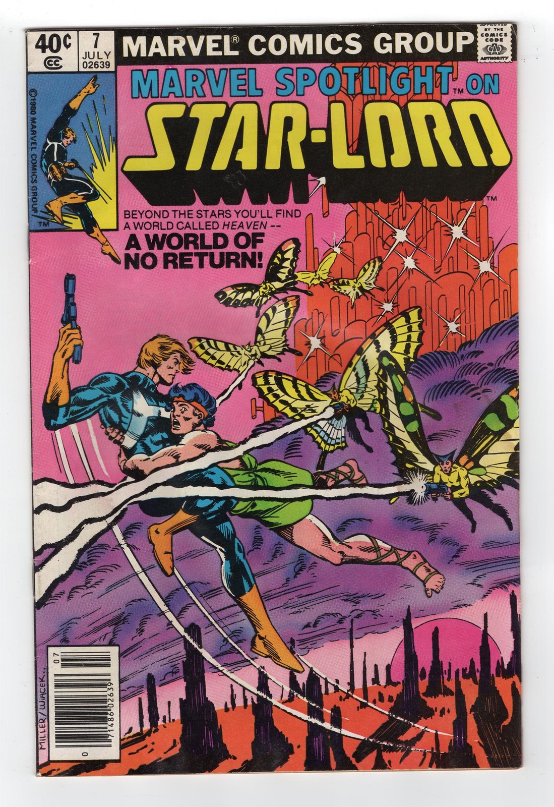 1980 MARVEL SPOTLIGHT #7 2ND APPEARANCE OF STAR-LORD RARE MCU KEY ...