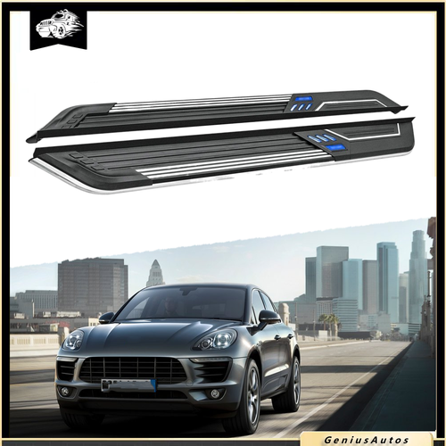Running Boards Side Steps Nerf Bars Fits For Porsche MACAN 2014-2023 | eBay
