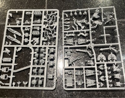 Warhammer 40k - Dark Angels Ravenwing Upgrade Bits On Sprue. Notes | eBay
