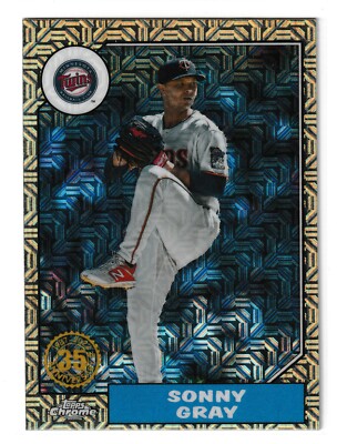 2022 Topps Update '87 Topps Silver Pack Chrome #T87C-65 Sonny Gray ...