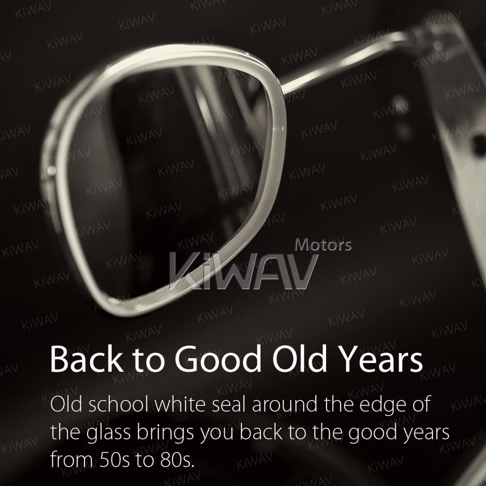 Stainless mirrors chrome headlight mount for early BMW R41 R50 R50/2 ...