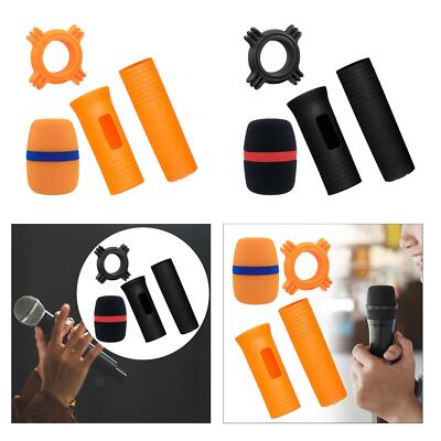 Handheld Mic Protection Sleeve Mic Handle Sleeves for Stage Wedding ...