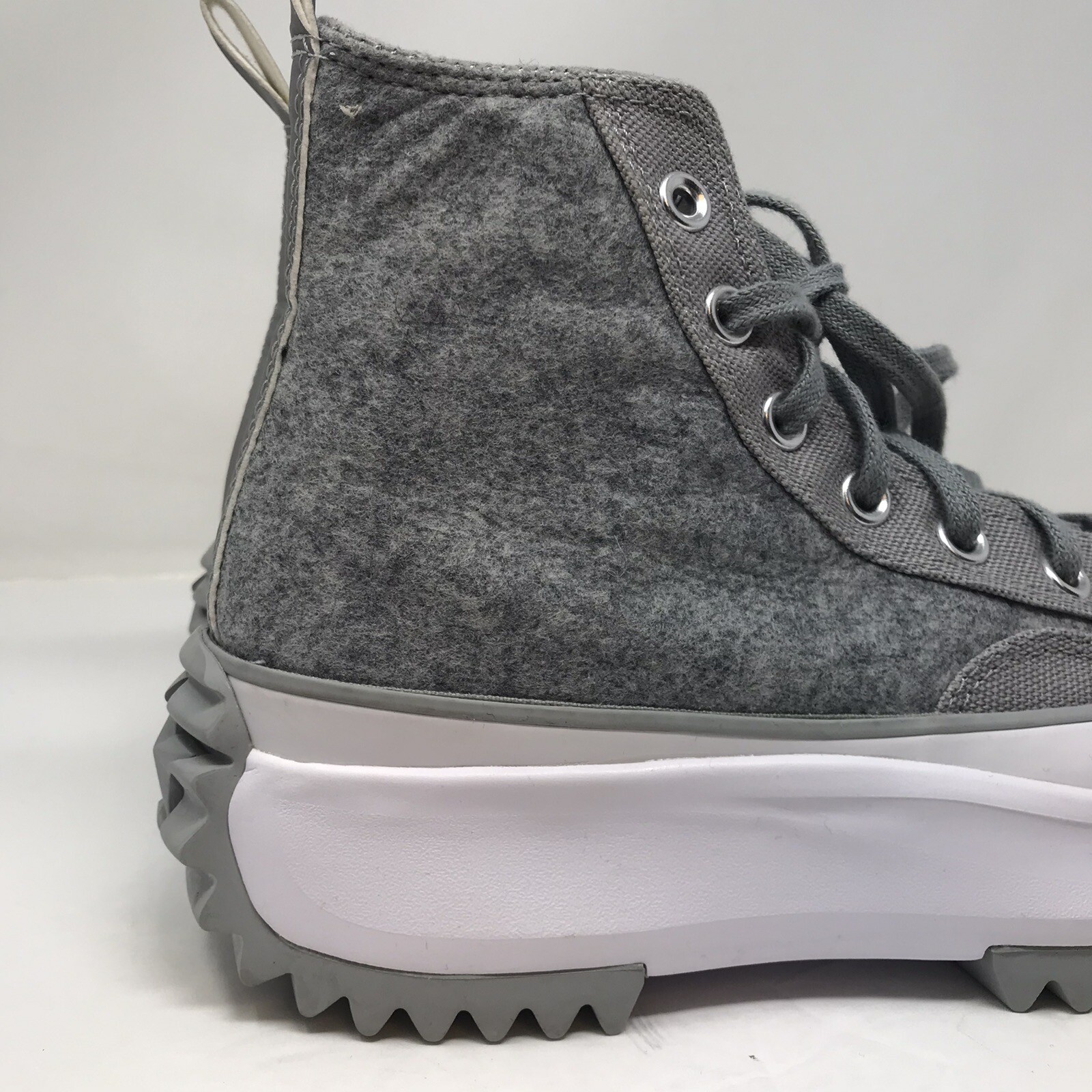 Converse Chuck Taylor All Star Hike High Grey Felt Wh… - Gem
