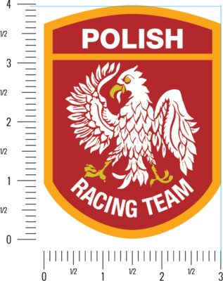 Polish Racing Team Sticker | eBay
