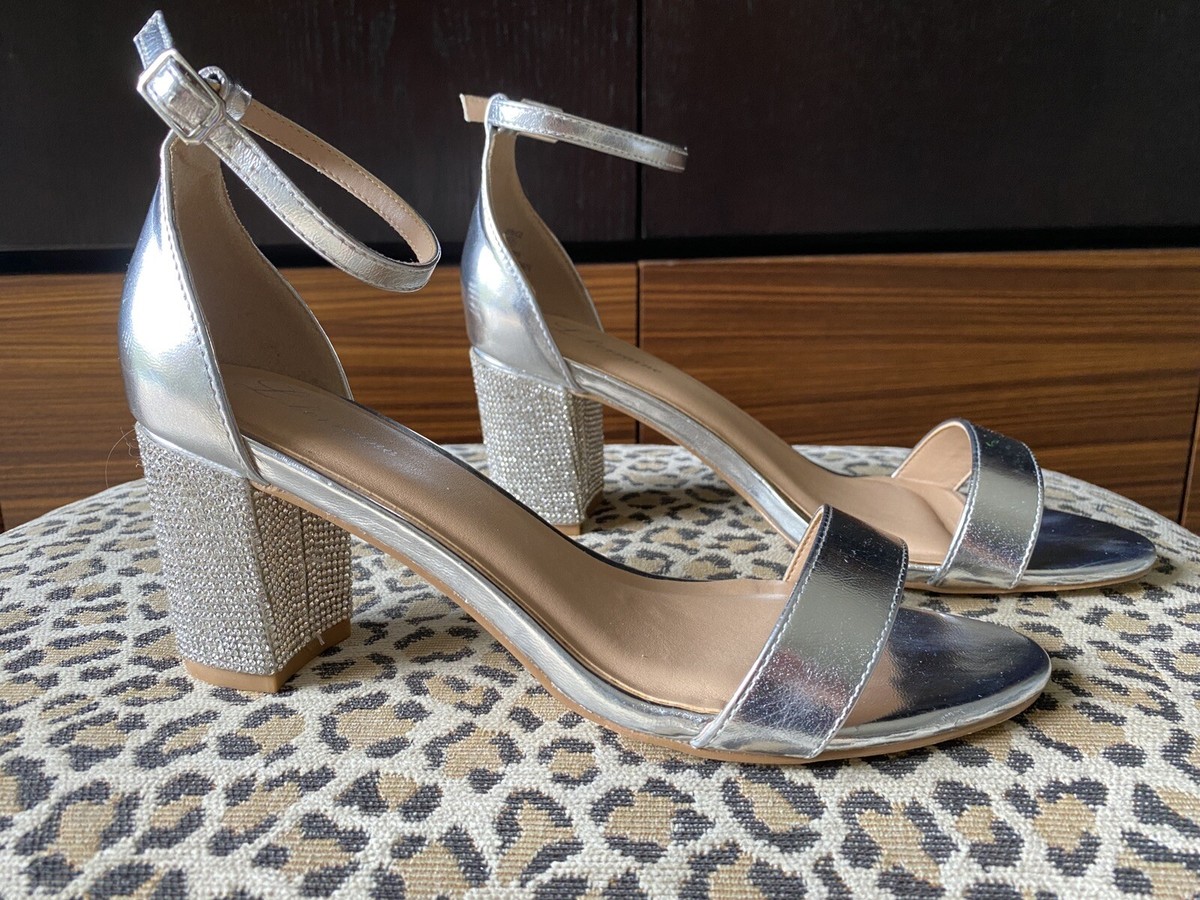 Prom High Heels Silver