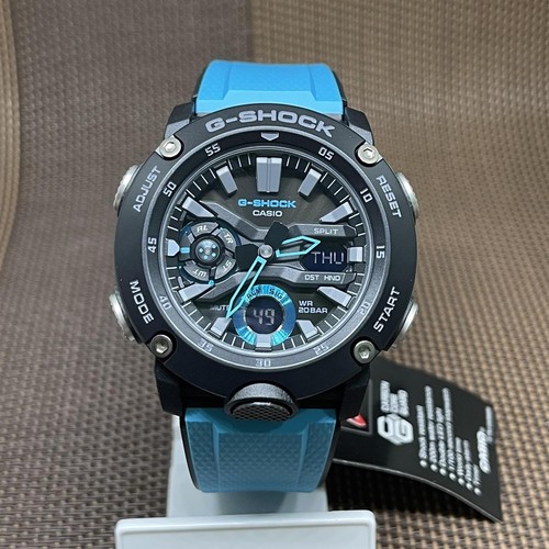 Casio G-Shock GA-2000-1A2 Carbon Core Guard Structure Analog Digital ...