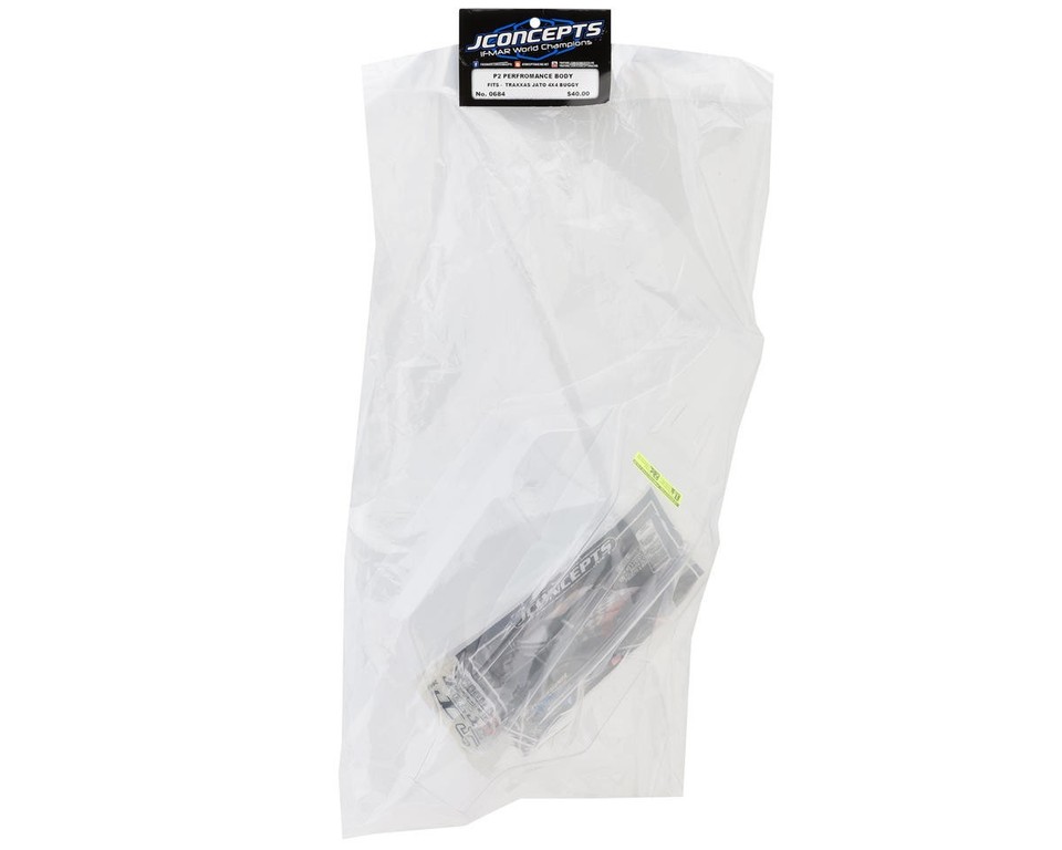 JConcepts "P2" 1/8 Buggy Body for Traxxas® Jato™ 4x4 (Clear) [JCO0684 ...