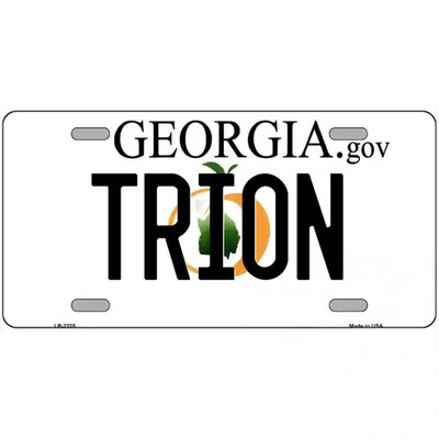 Trion Georgia Metal Sign | eBay
