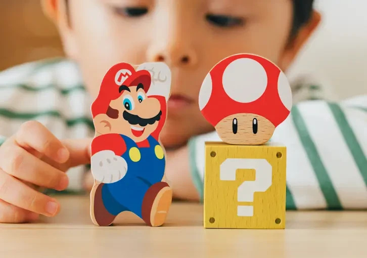 My Mario Wooden Block Special Set 30pcs Amiibo Nintendo Store Exclusive ...