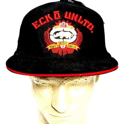 ECKO UNLIMITED HAT FITTED Size 7 3/4 Embroidered Logos Urban Wear Y2k ...